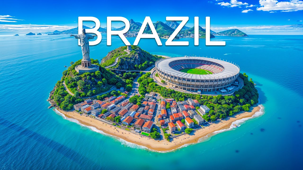 Wonders of Brazil - Best Places to Visit in Brazil - 8K Travel Video ...