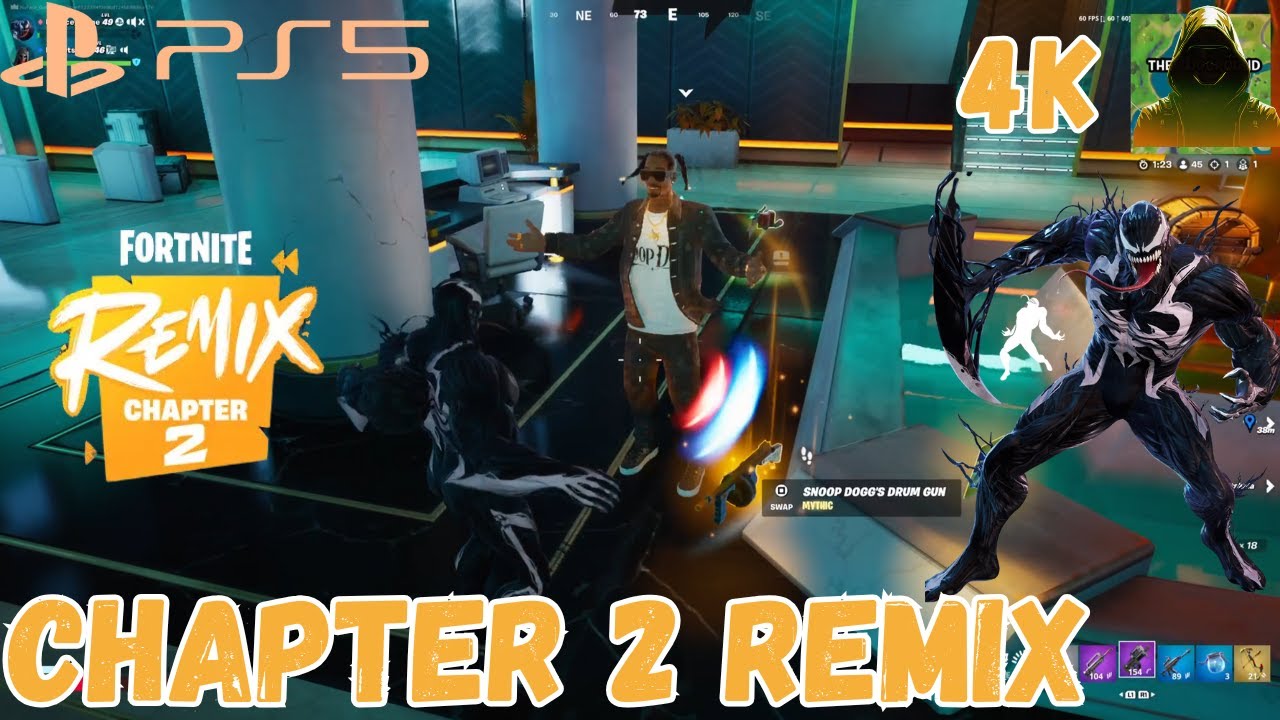 Fortnite Chapter 2 Remix Duo Zero Build | Venom Gameplay | PS5 4K 60FPS ...