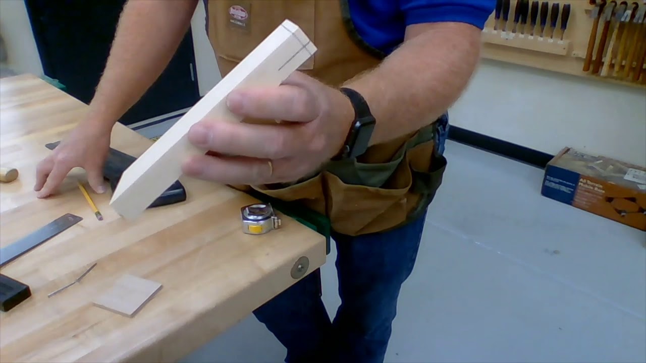 Hand tools Wood Joints Rabbet Joint Vol 2 - YouTube
