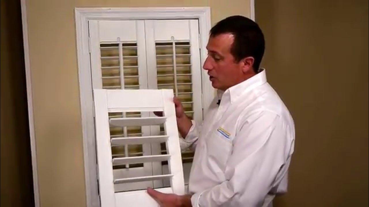 How to Install Plantation Shutters by Blinds Online - YouTube