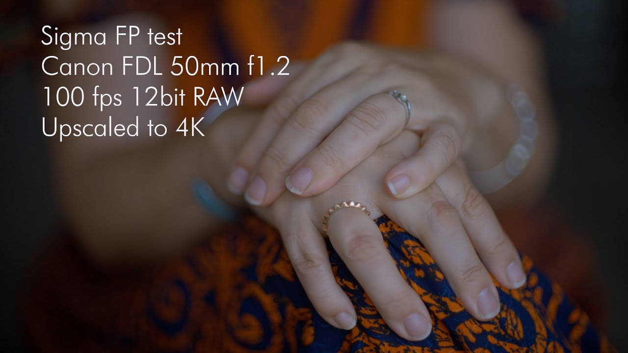 Sigma FP Test 100fps 4K upscale - YouTube