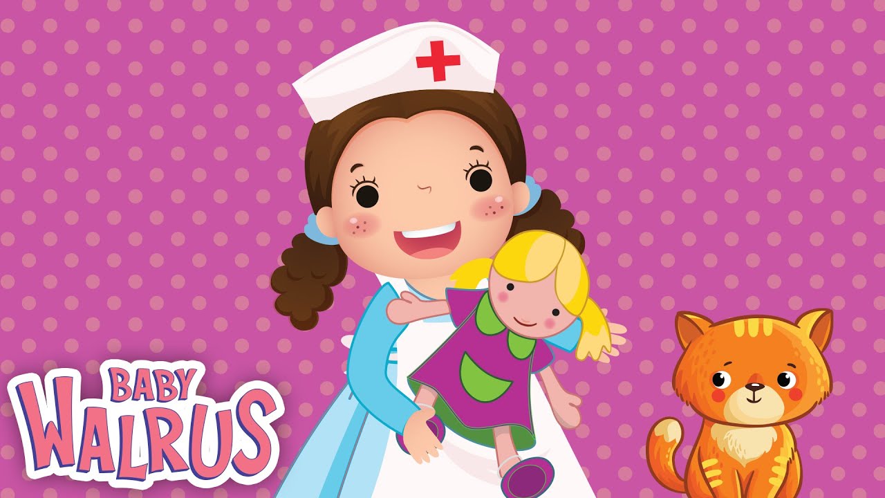 Miss Polly had a Dolly | Nursery Rhymes by #BabyWalrus - YouTube