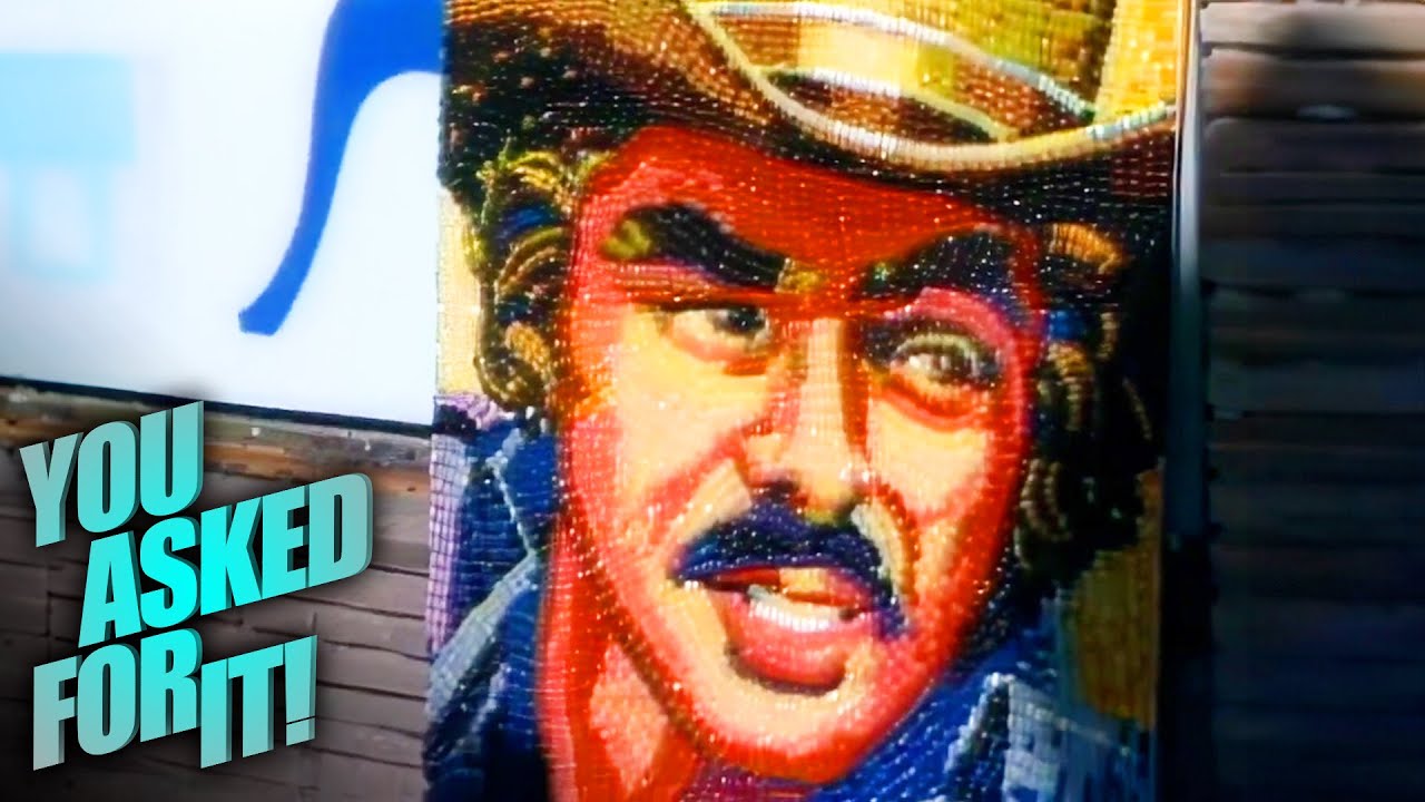 How This Artist Creates Portraits with Over 19,000 Jelly Beans | You ...