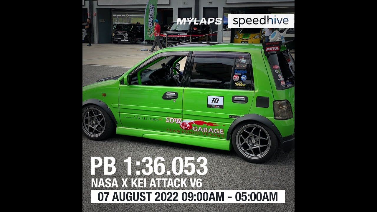 KEI ATTACK V6 - Sepang South Track | Perodua Kancil EF-DET OTR | 1st ...
