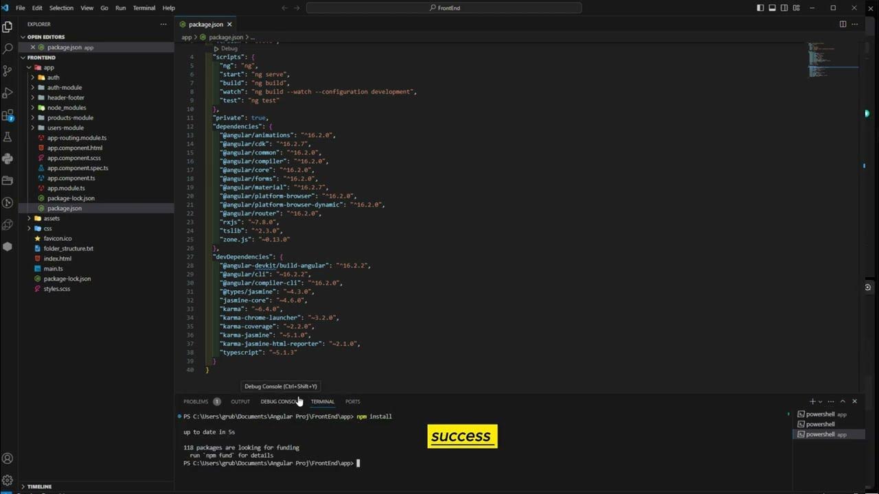 Resolving Npm Install Error Enoent No Such File Or Directory Youtube