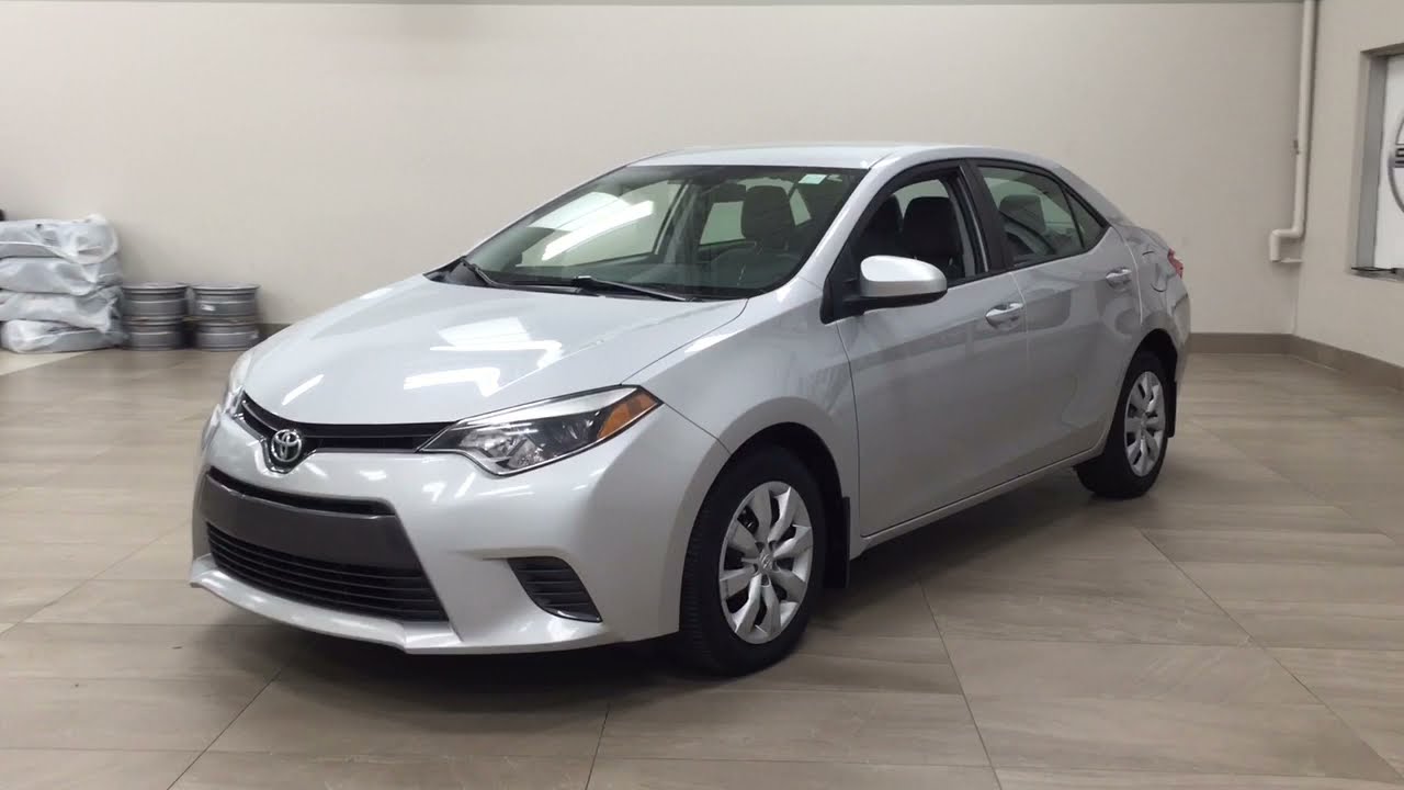 2016 Toyota Corolla LE Review - YouTube