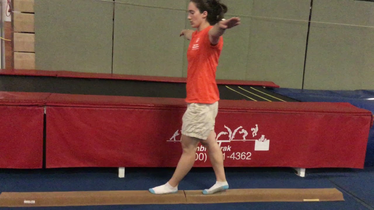Forward beam walks - YouTube