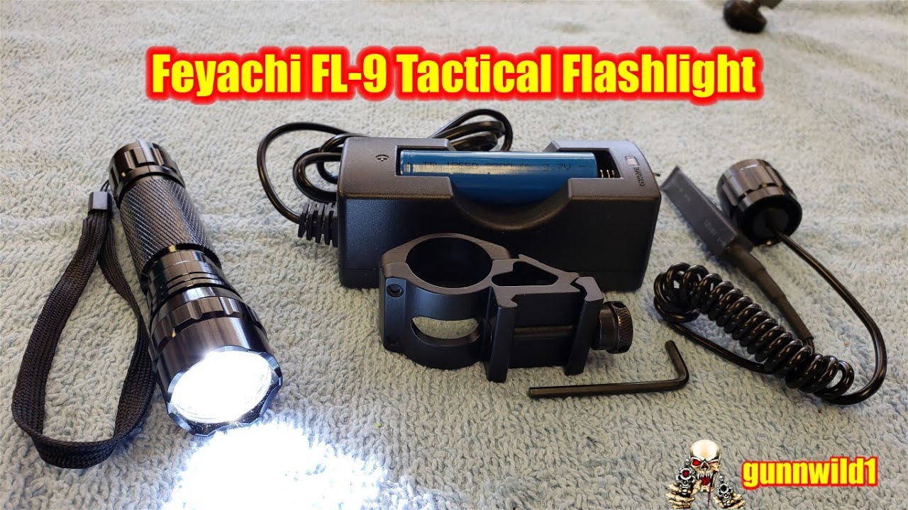 Feyachi FL-9 Tactical Flashlight - YouTube