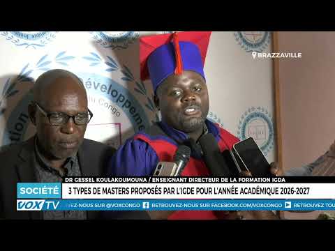 3 types de masters proposés par L’IGDE pour l’année académique 2026 2027