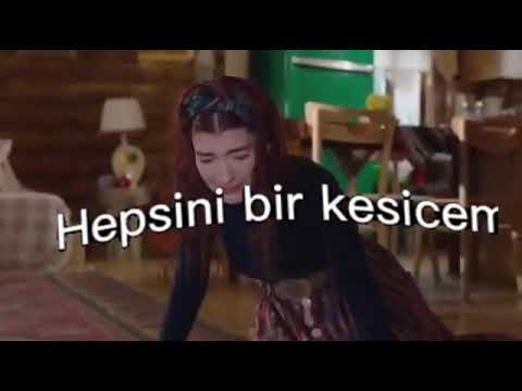 şimdi kafamdaki sorunlarimin hepsini bir kesicem