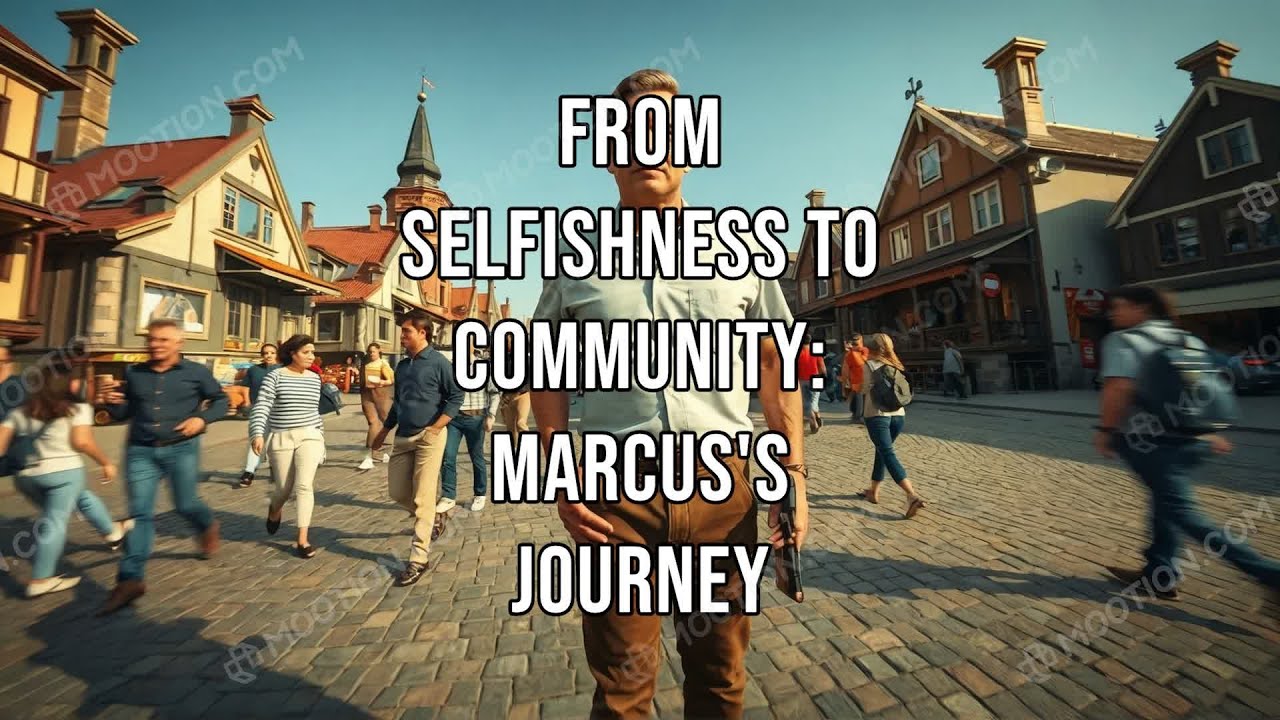 From Selfishness to Community Marcus's Journey - YouTube