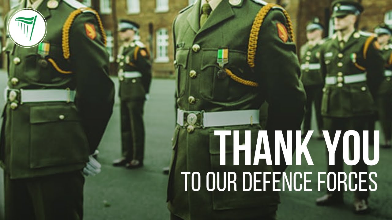 Thank you to our Defence Forces - YouTube