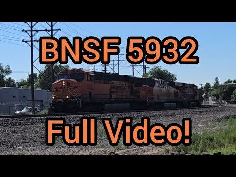 BNSF 5932 NB Empty Coal Train || Full Video! - YouTube