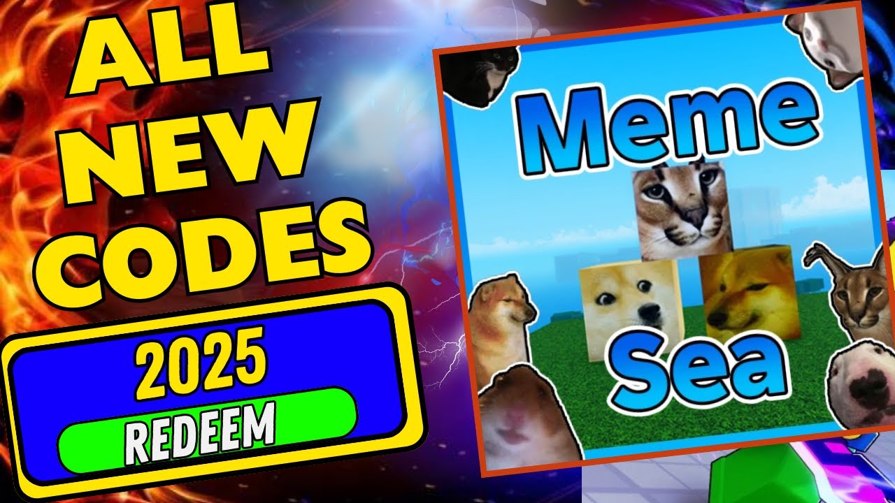 *NEW CODES* ROBLOX MEME SEA CODES 2025 | MEME SEA CODES | MEME SEA ...