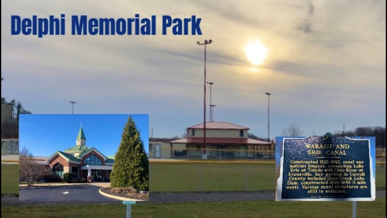 Delphi: Abby & Libby Memorial Park, Riley Park, the Methodist Church ...
