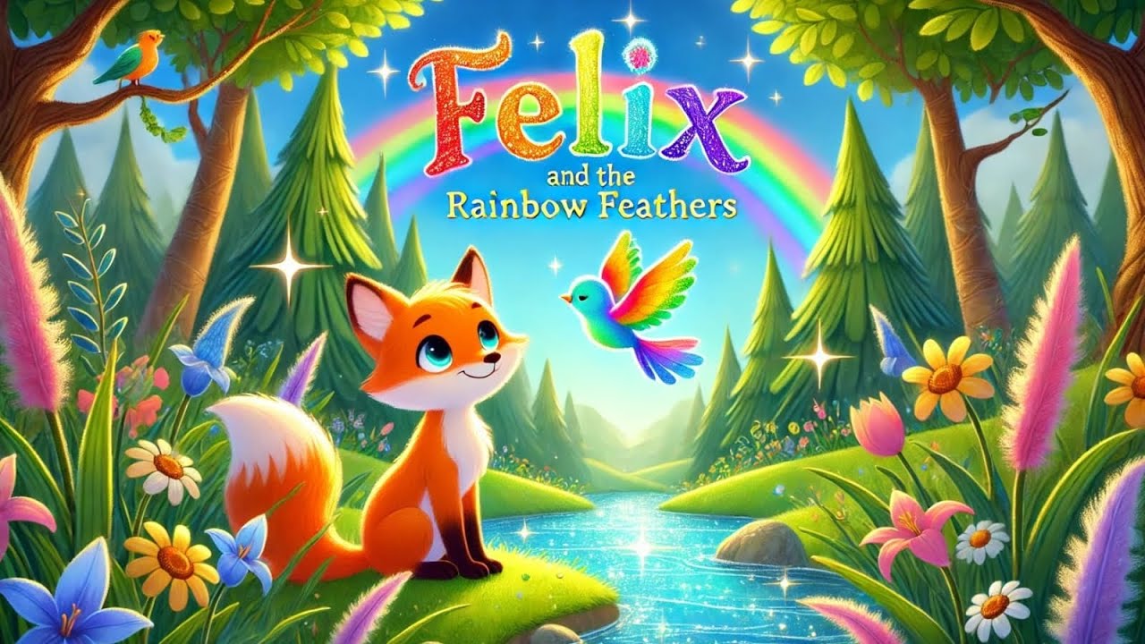 Felix and the Rainbow feathers || kids stories|| English stories #kids ...