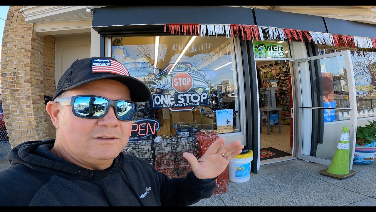 One Stop Bait & Tackle.. Atlantic City, NJ walkthrough.. Super Clean ...