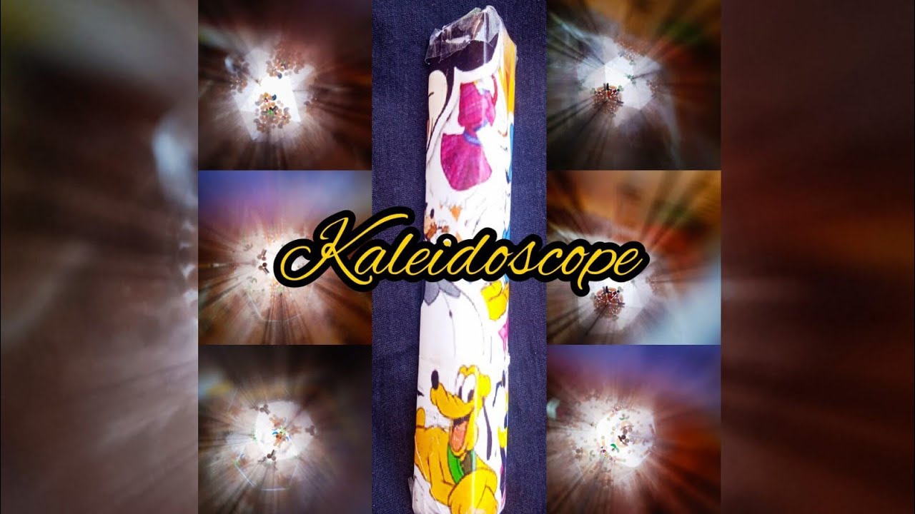 How to make kaleidoscope in scale#school project#science project#easy ...