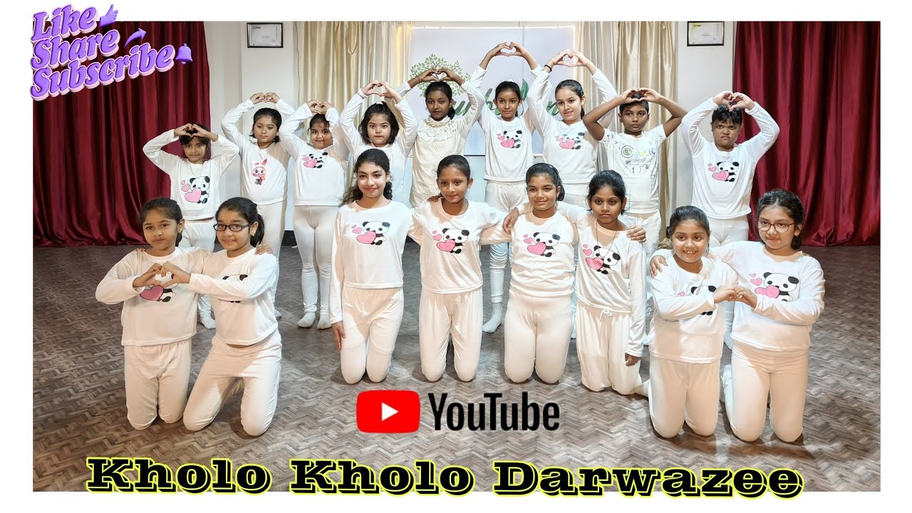 Kholo Kholo Darwazee| Taare Zameen Par| Kids batch| Choreo by Chandana ...