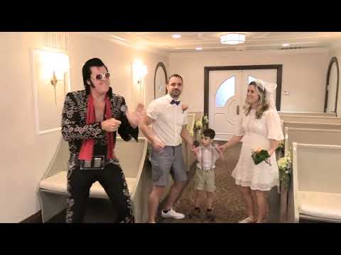 Juliana & Thiago - Las Vegas Wedding Graceland Chapel - August 28th 2022