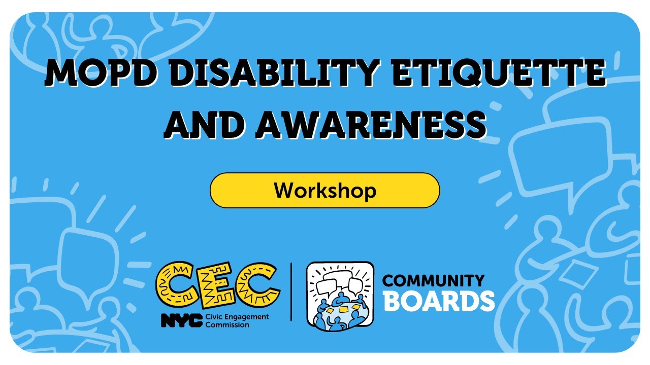 MOPD Accessibility Etiquette - YouTube