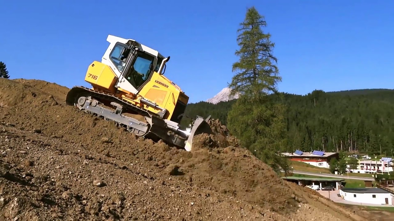 Remove Debris with the Liebherr PR 716 Crawler Tractor For Sale in ...