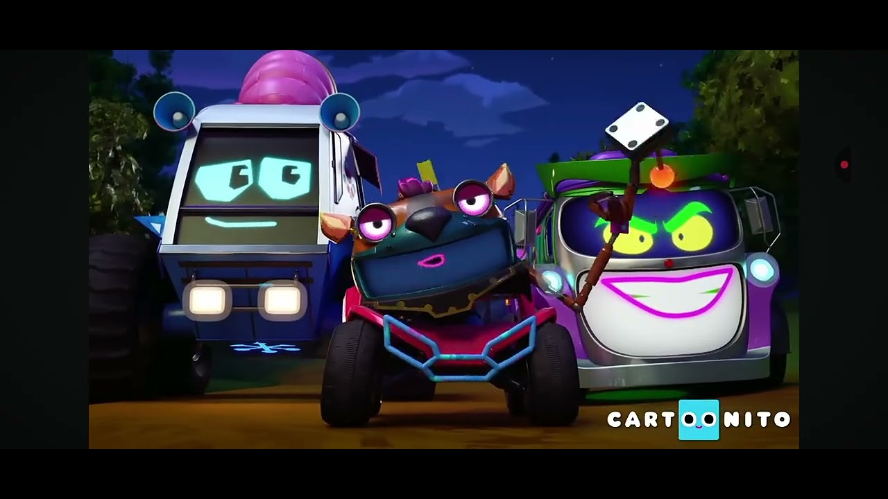 Batwheels | Batwheels vs The Legion of Zoom T-Rex😡🦇💙 ️💜💛💙😆🃏💚🐤💛 ️🤍🔨🧡 💜 ...