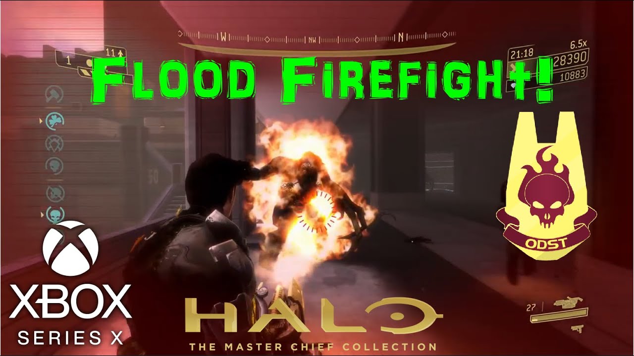 Halo MCC ODST Flood Firefight gameplay on Xbox Series X ! - YouTube