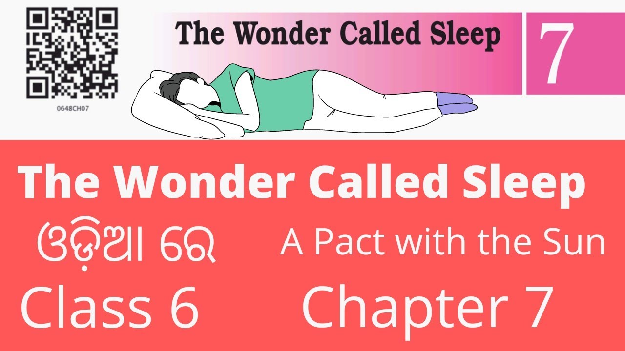 The Wonder Called Sleep in Odia Odisha Adarsha Vidyalaya NCERT Class 6 ...