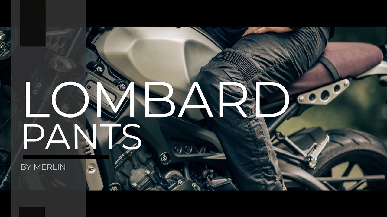 Merlin Lombard Motorcycle Waxed Pants - YouTube