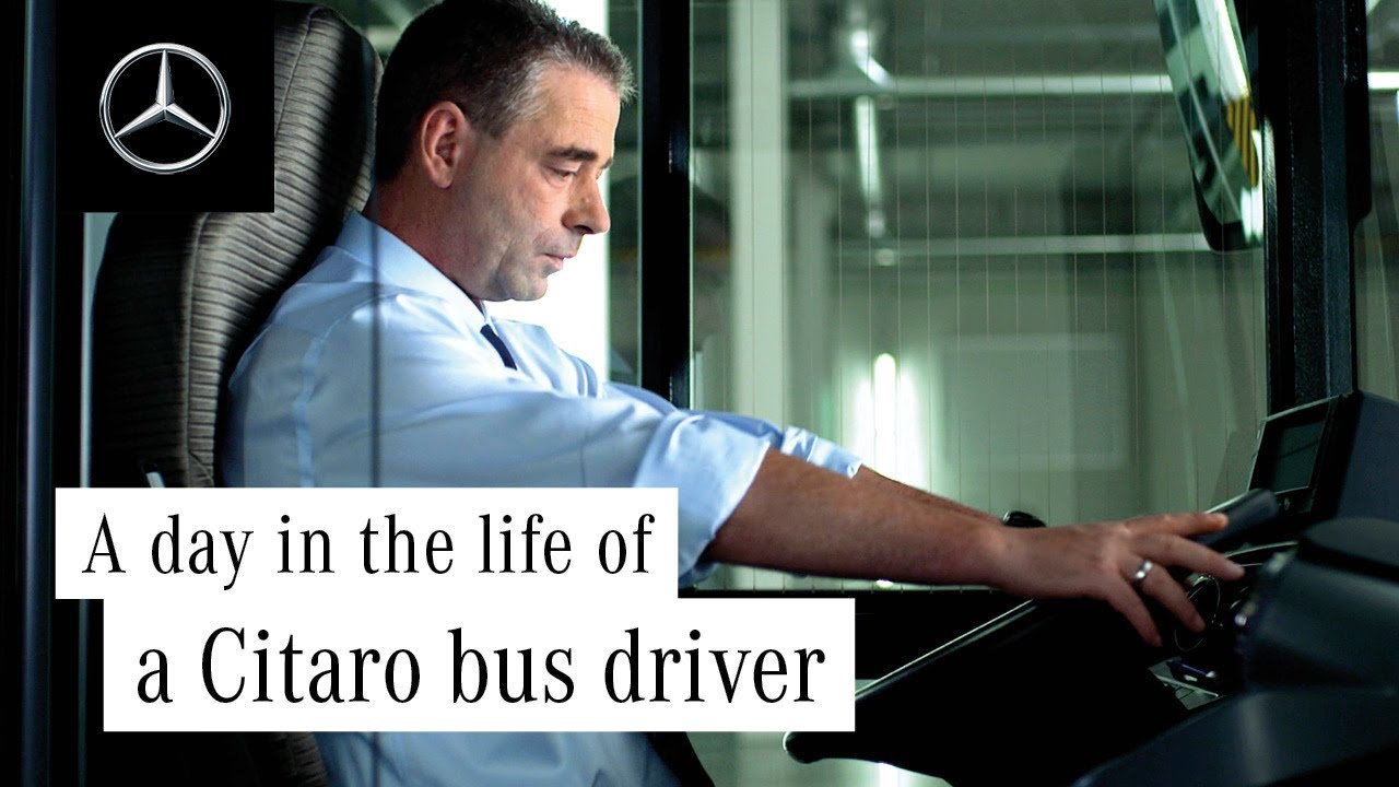 A day in the Life of a Citaro Bus Driver | Mercedes-Benz Buses - YouTube