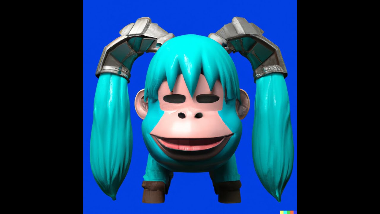 Hatsune Miku's Pizza Pasta in DKC2 Forest Interlude - YouTube