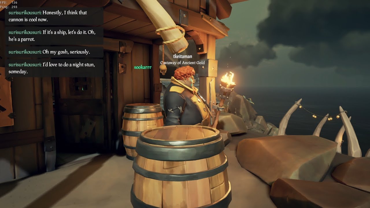 Funny tuck on Hot mic Brig (Keg ram triple kill) | Sea of Thieves - YouTube