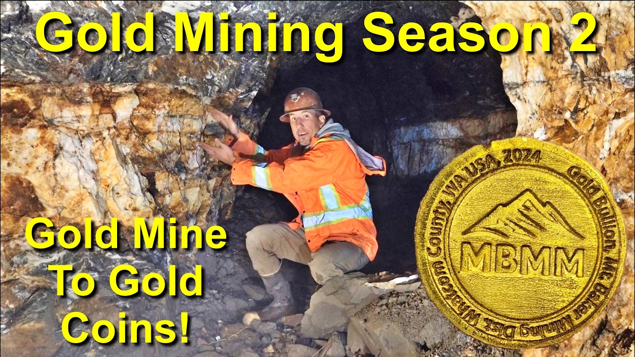 Gold Mining, Season 2: Mining Gold to Gold Coins! - YouTube