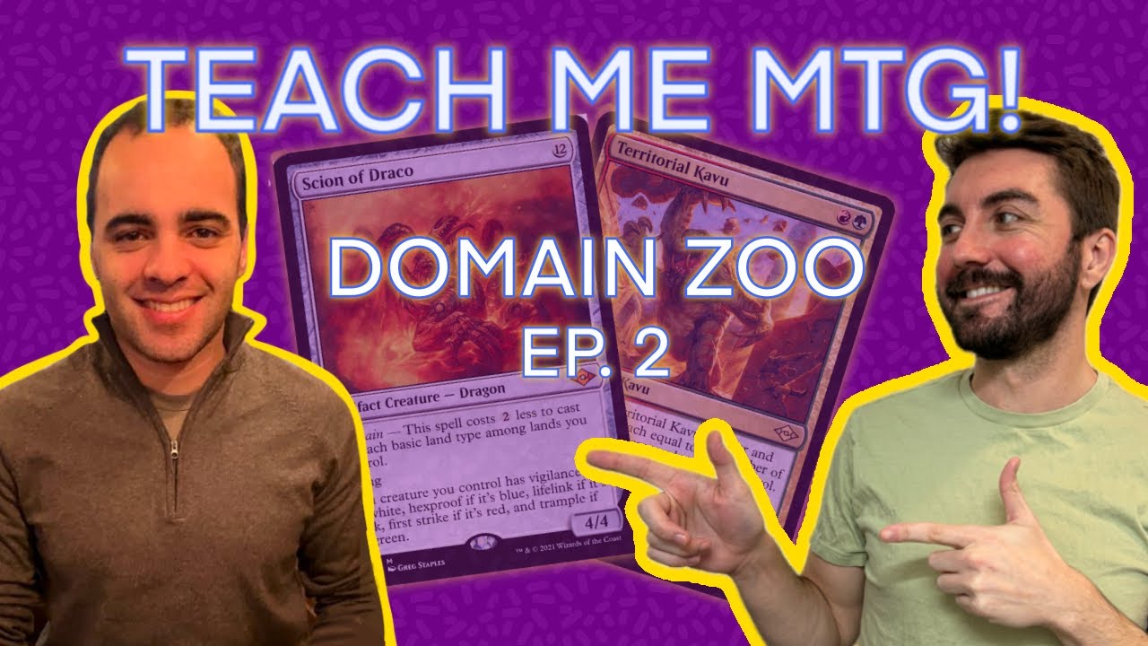 Teach Me MTG! | Modern Domain Zoo ft. Blackbelt MTG | Ep.2 - YouTube