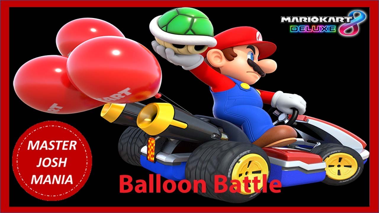Mario Kart 8 Deluxe Balloon Battle - YouTube