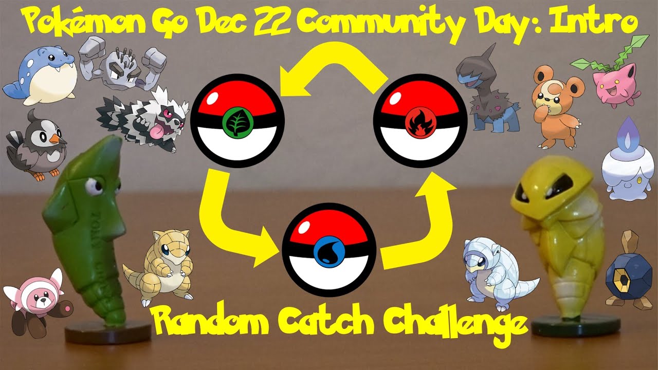 Pokemon Go December Community Day Random Catch Challenge: Team ...