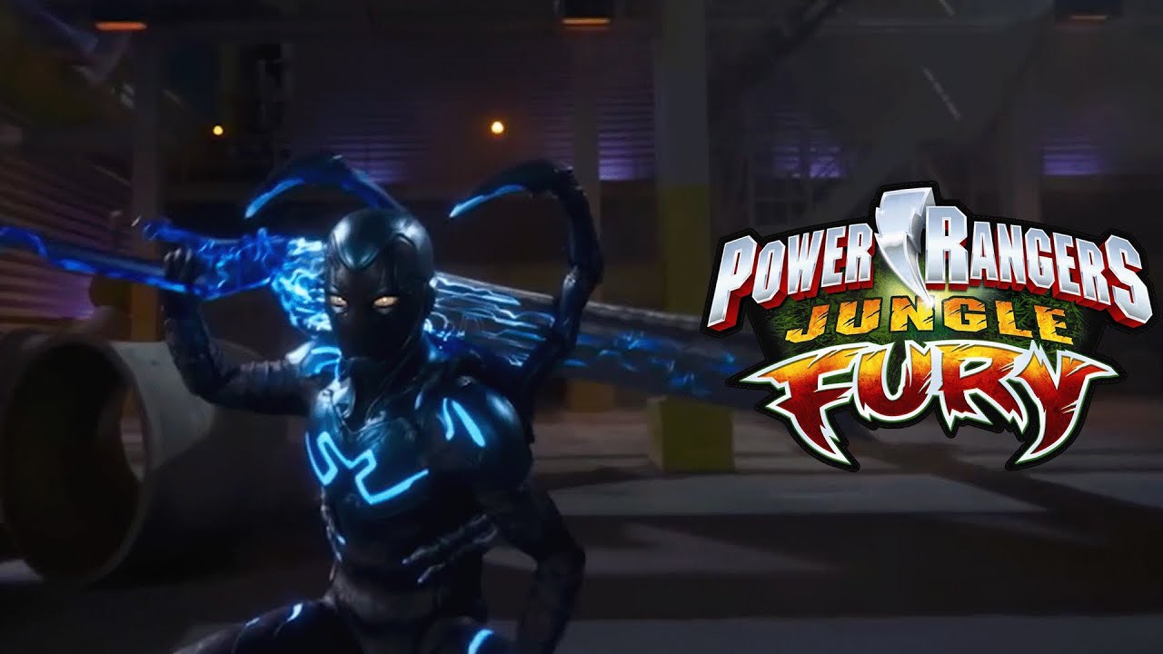 Blue Beetle Intro | Power Rangers Jungle Fury Style - YouTube
