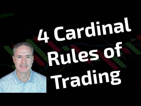 4 Cardinal Rules of Trading - YouTube