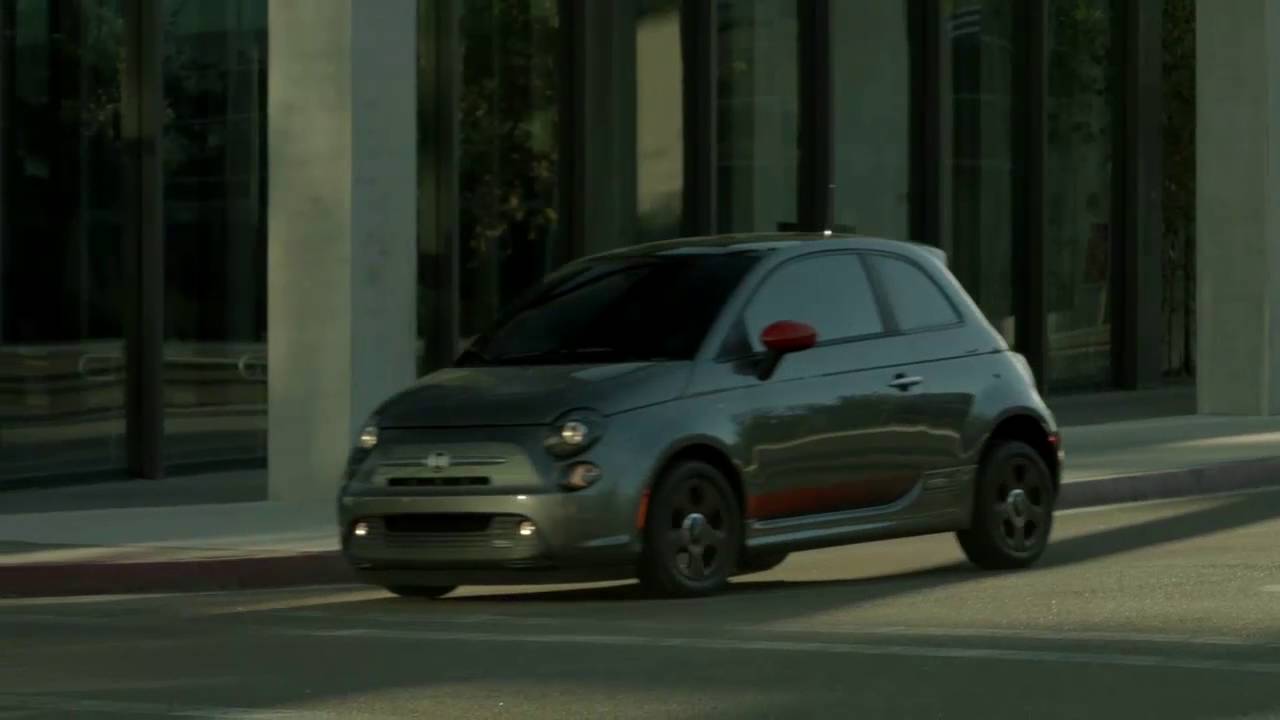 Normal Starting and Driving-How to drive electric cars 2017 Fiat 500e ...