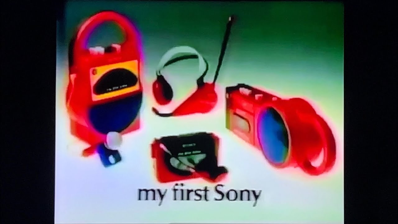 My First Sony - 1987 Commercial - YouTube