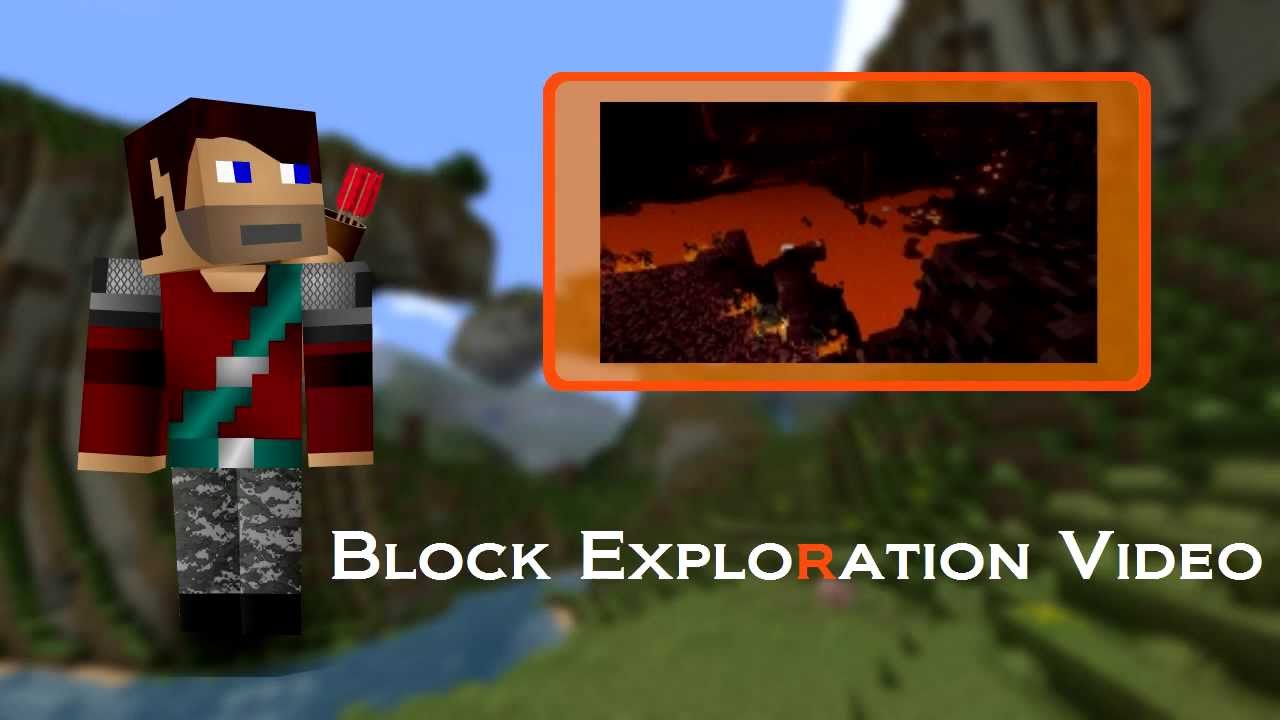 Minecraft Generated Structures: Nether Lava Sea - YouTube