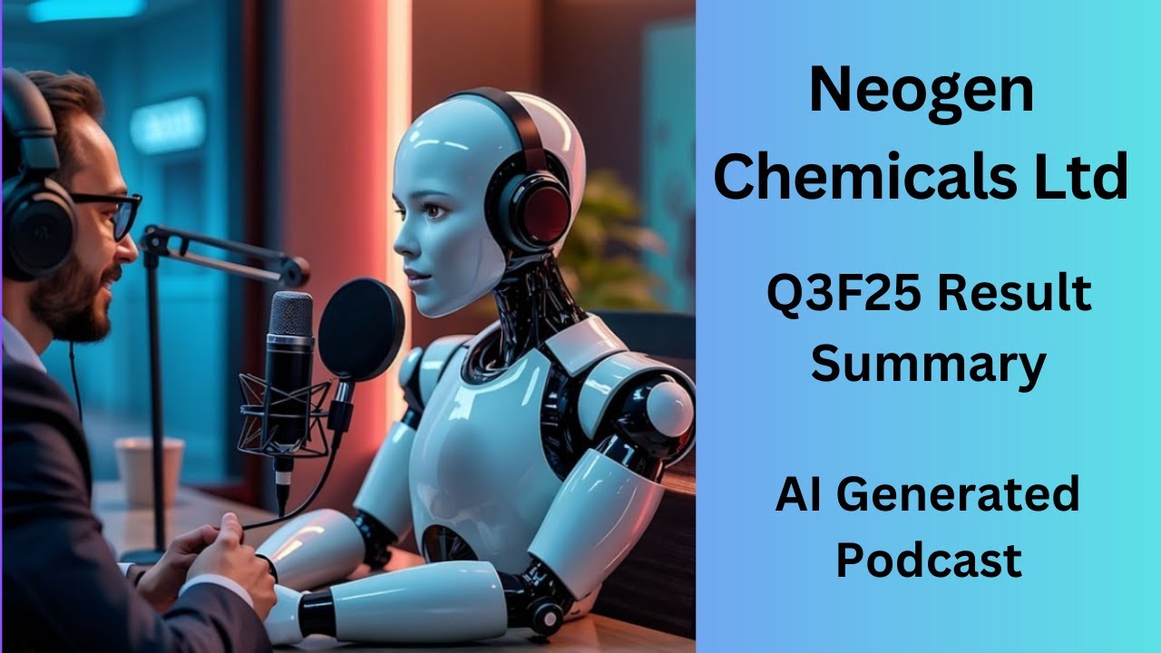Neogen Chemicals Ltd | Q3F25 Result overview Part-2 | AI-Generated Podcast - YouTube