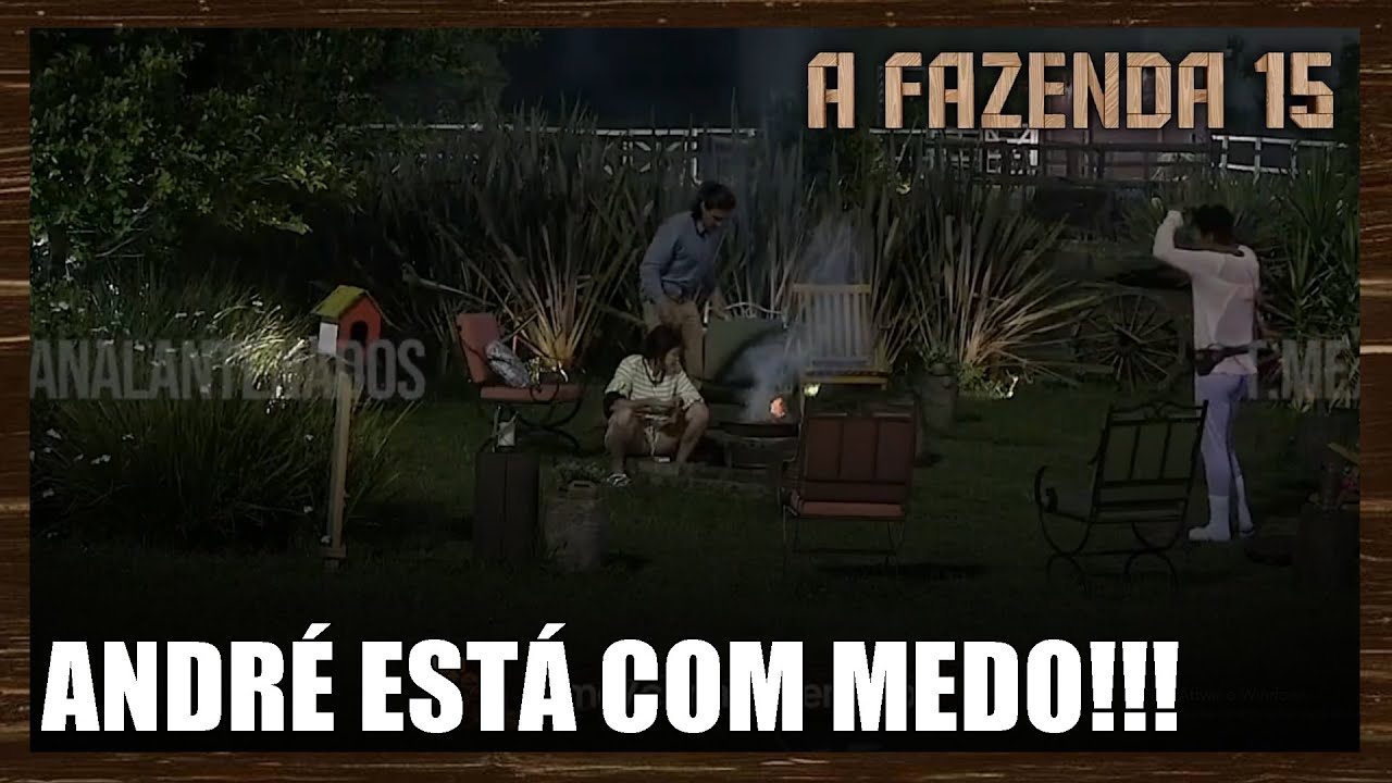 ANDRÉ ESTÁ ABALADO, MÁRCIA FU E JAQUELLINE TENTAM ANIMAR ELE PARA IR ...