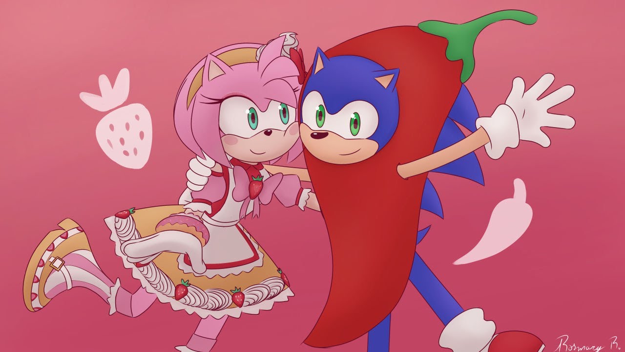 Sonamy in Costumes Fanart (Timelapse) - YouTube