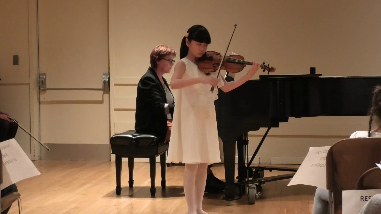Audrey Ang (10 years old) - Perpetuum Mobile by Franz Ries - YouTube