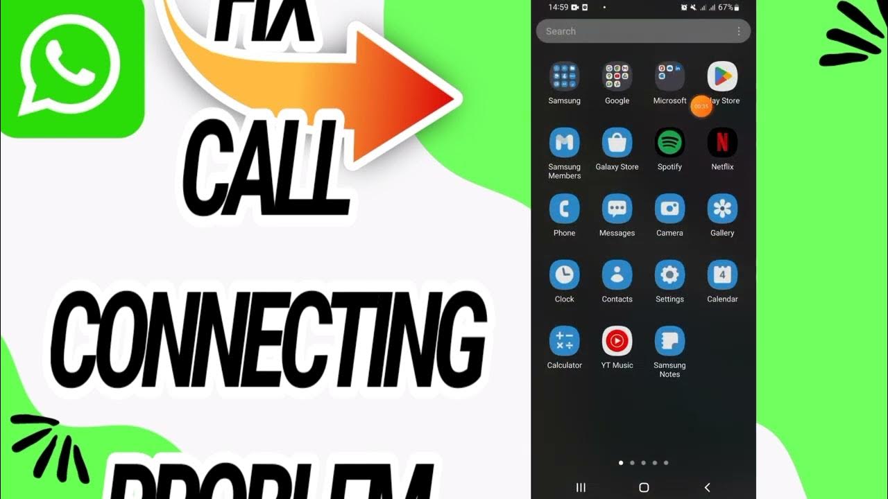How To Fix And Solve Call Connecting Problem On WhatsApp App - YouTube