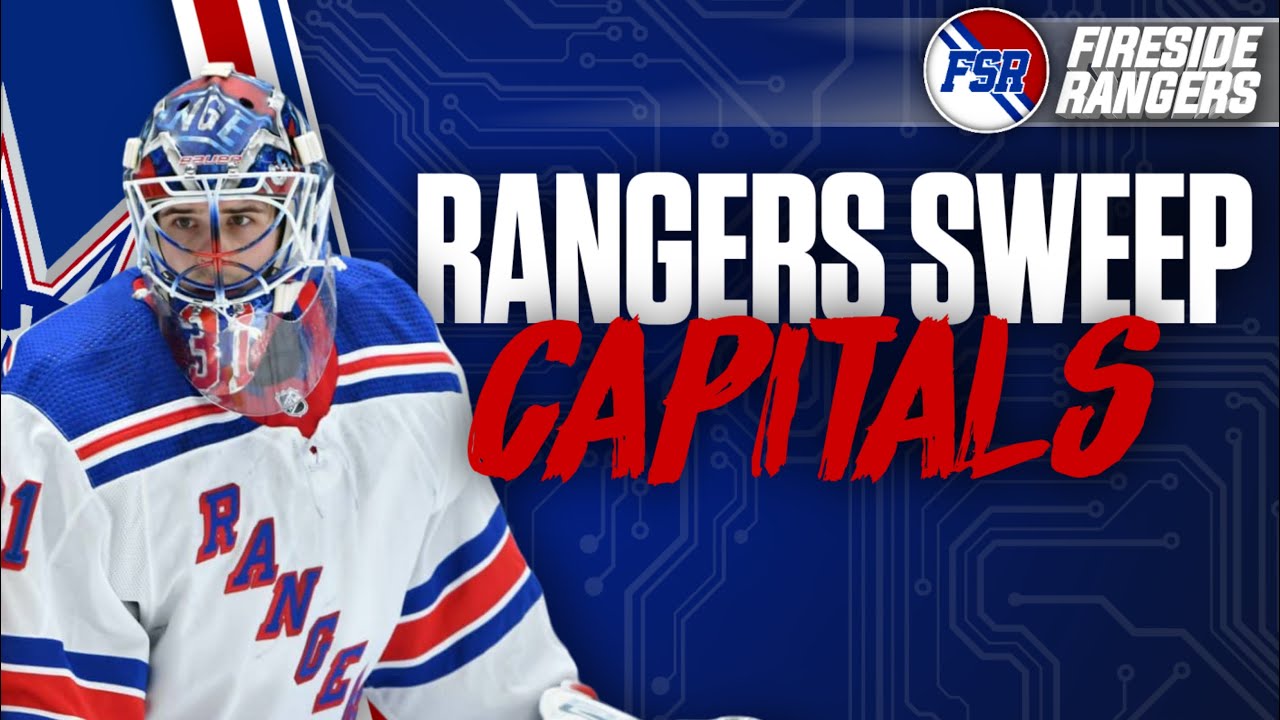 RANGERS SWEEP THE CAPITALS! | Round 1 Series Recap and Analysis - YouTube