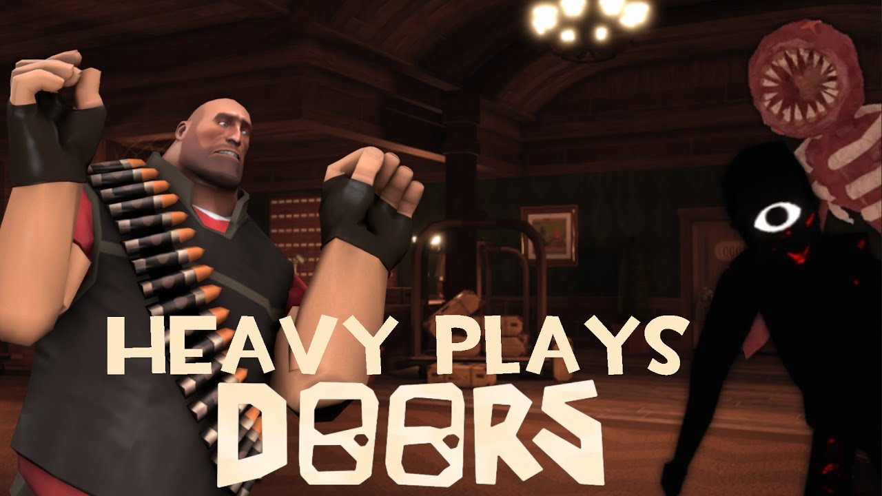 Heavy plays Roblox - Doors (TF2 15.ai) - YouTube