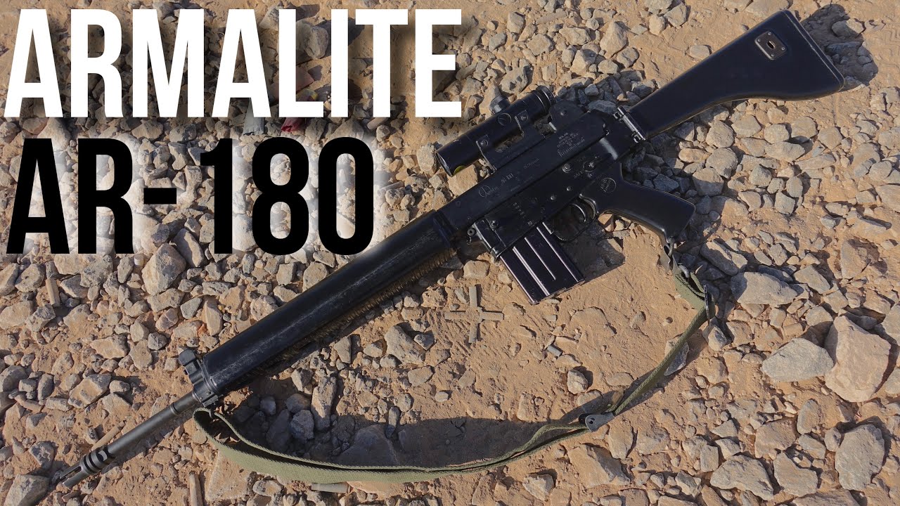 Shooting An Original Armalite AR-180 - YouTube